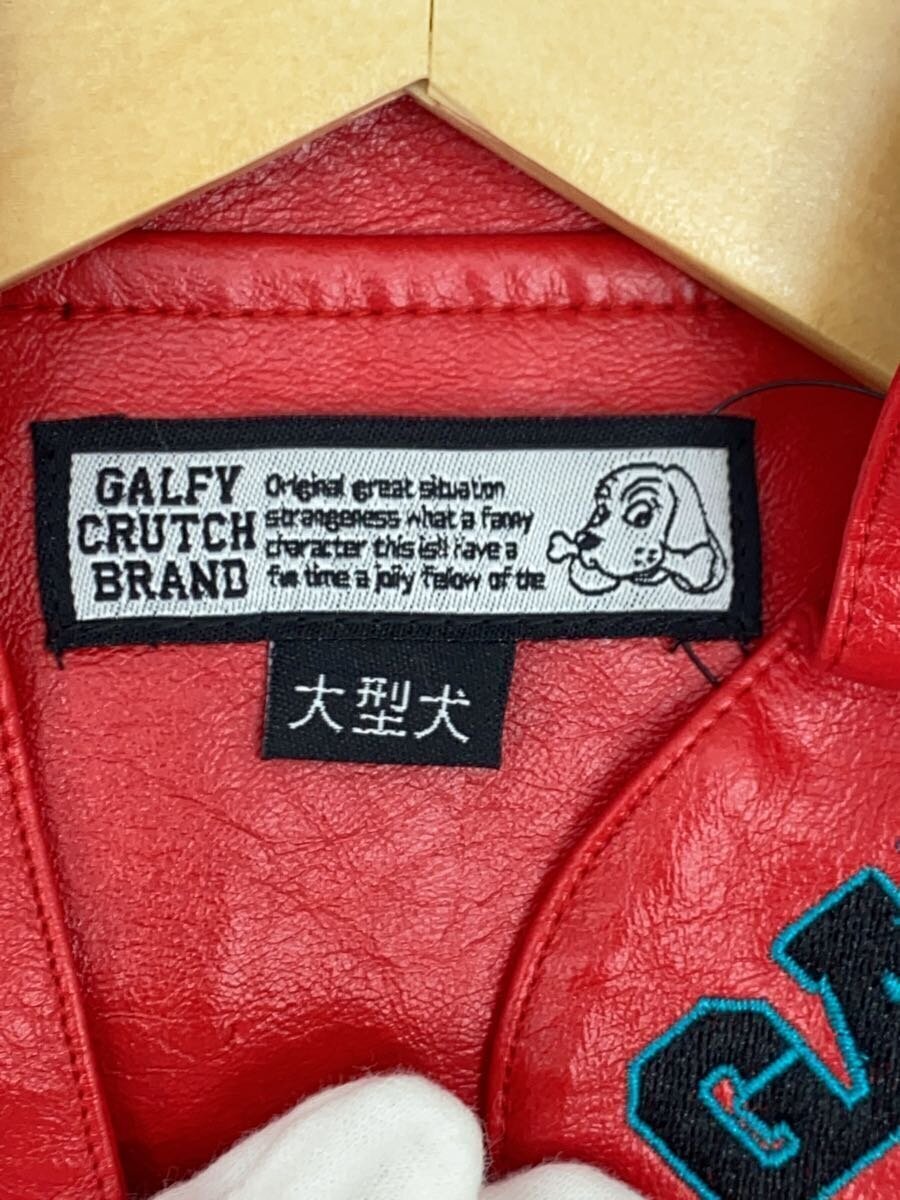 Yahoo!オークション - GALFY レザージャケット・ブルゾン/LL/フェイク...