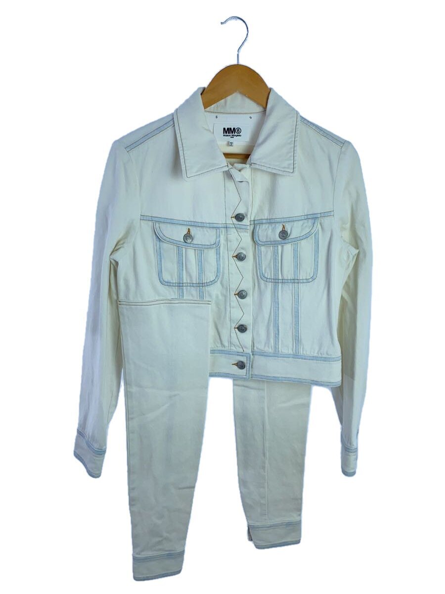 Yahoo!オークション - MM6 Gジャン/42/コットン/WHT/S62AN0064//