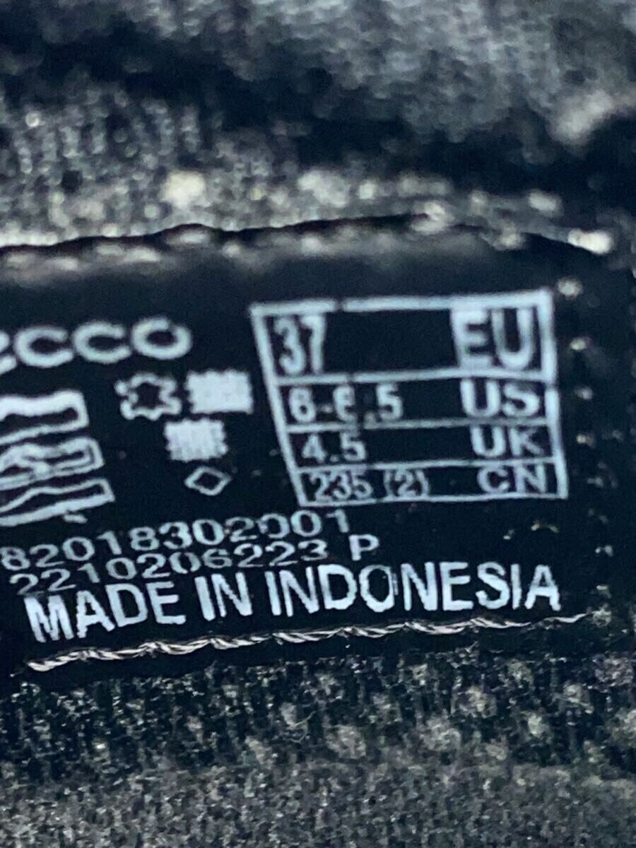 Yahoo!オークション - ECCO ローカットスニーカー/23.5cm/BLK/レザー