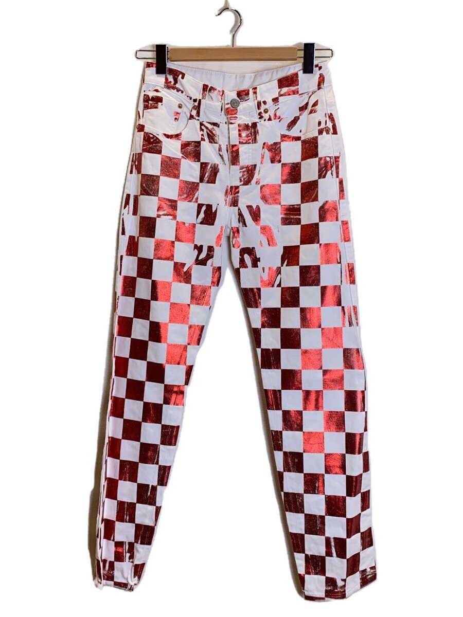 Yahoo!オークション - MM6 ボトム/36/コットン/WHT/総柄/S62LB0075//