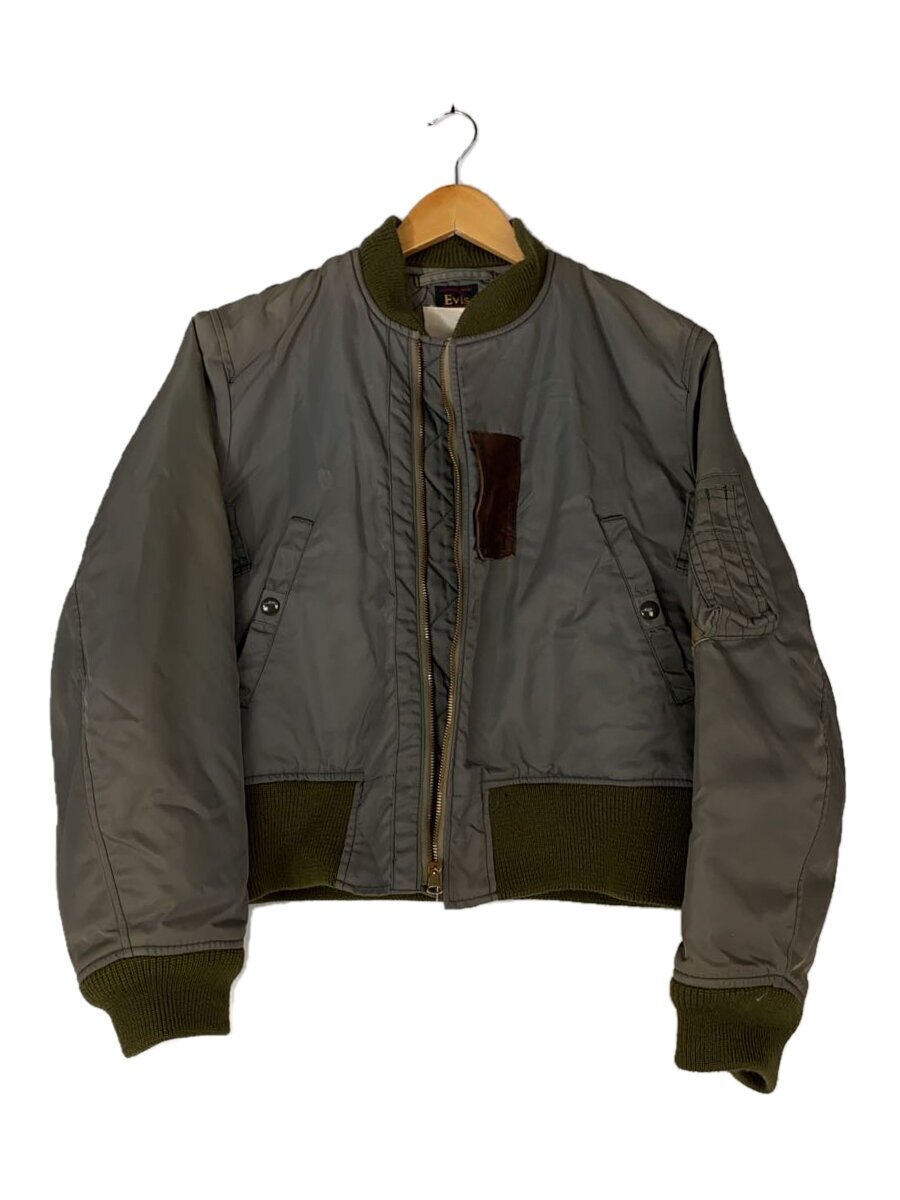 Yahoo!オークション - EVISU フライトジャケット/MA-1/36/カーキ