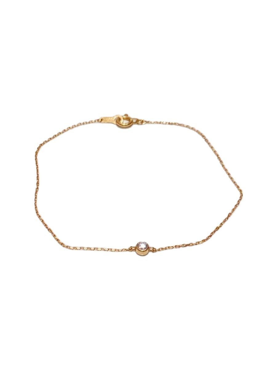 Yahoo!オークション - ete K18PG/0.06/ブレスレット/-/GLD/レディース