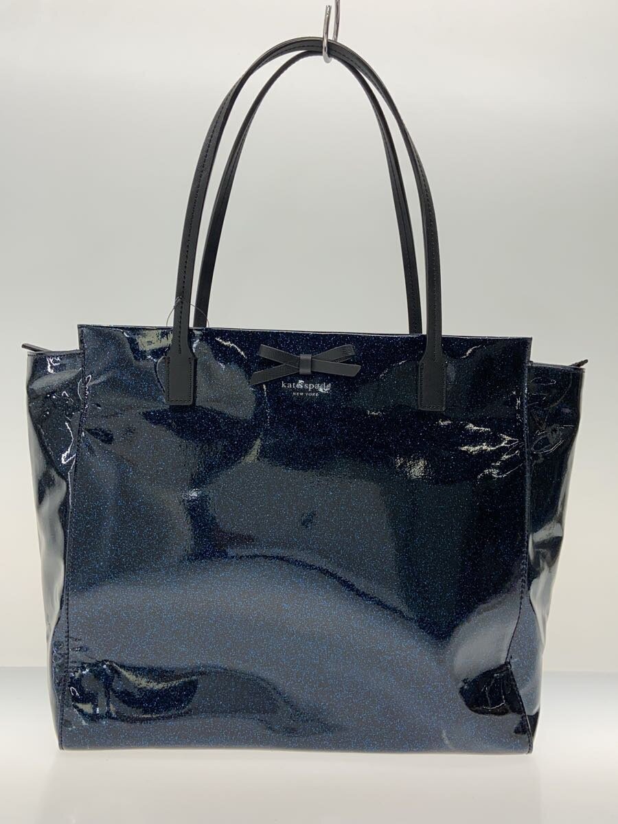 Yahoo!オークション - kate spade new york トートバッグ/PVC/NVY