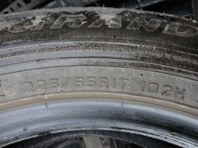 Yahoo!オークション - 4608 DUNLOP GRANDTREK PT3 225/65R17 4本 2021...