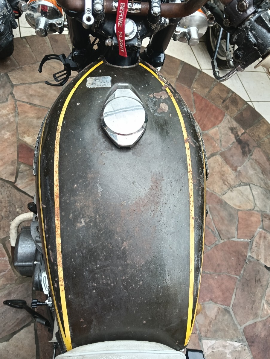 Yahoo!オークション - Z1A Z2 イエロータイガー外装 ヤレ仕様オリジナ...