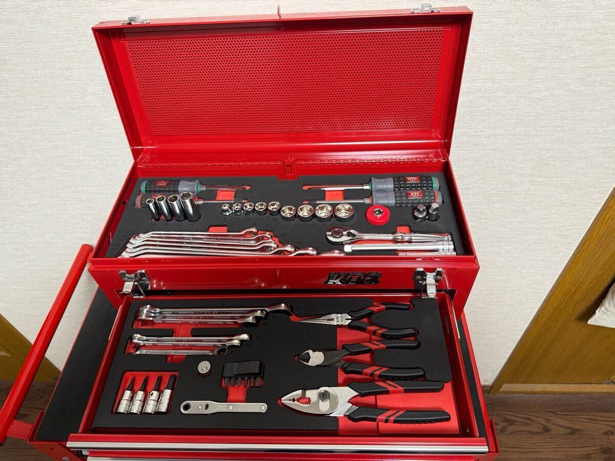Yahoo!オークション - 美品 KTC SKX0213 SKX2613 工具箱 ツールワゴン...