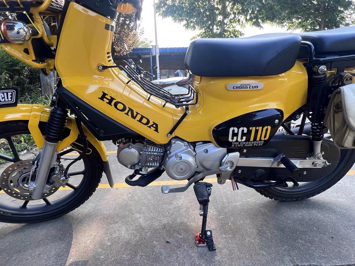 Yahoo!オークション - CC110 クロスカブ サイドスタンドプレート サイ...