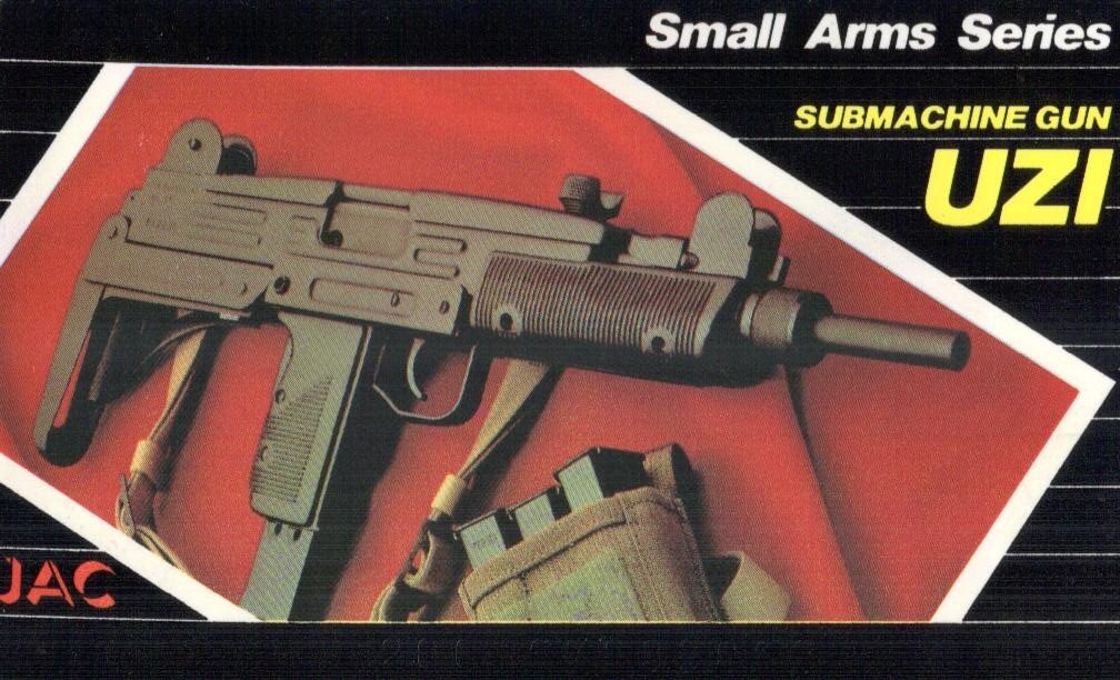 Yahoo!オークション - サブマシンガン UZI JAC 微傷有 テレカ50度数...