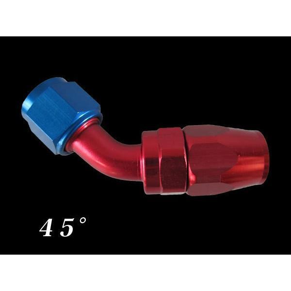 Yahoo!オークション - AN4 45° フィッティング ホースエンド 45度 メ...