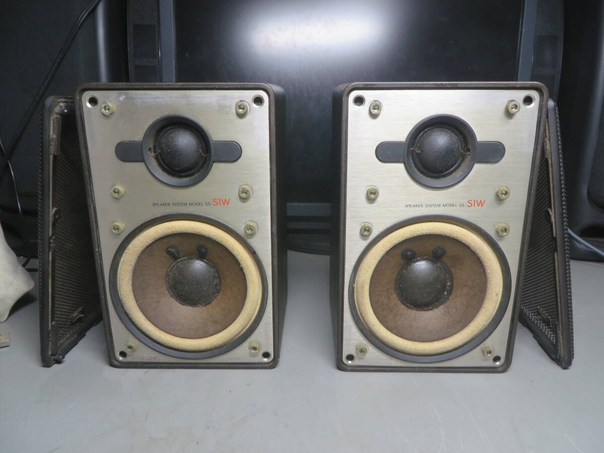 Yahoo!オークション - Aurex SS-S1W 東芝 ダイキャストエンクロージャ...