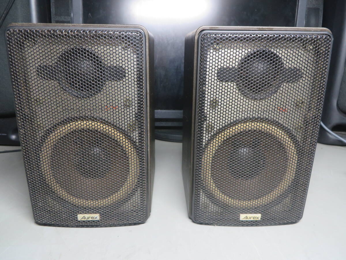 Yahoo!オークション - Aurex SS-S1W 東芝 ダイキャストエンクロージャ...