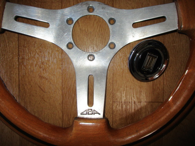 Yahoo!オークション - 希少・OBA 32.5 ナルディ―風・ウッドステアリン...