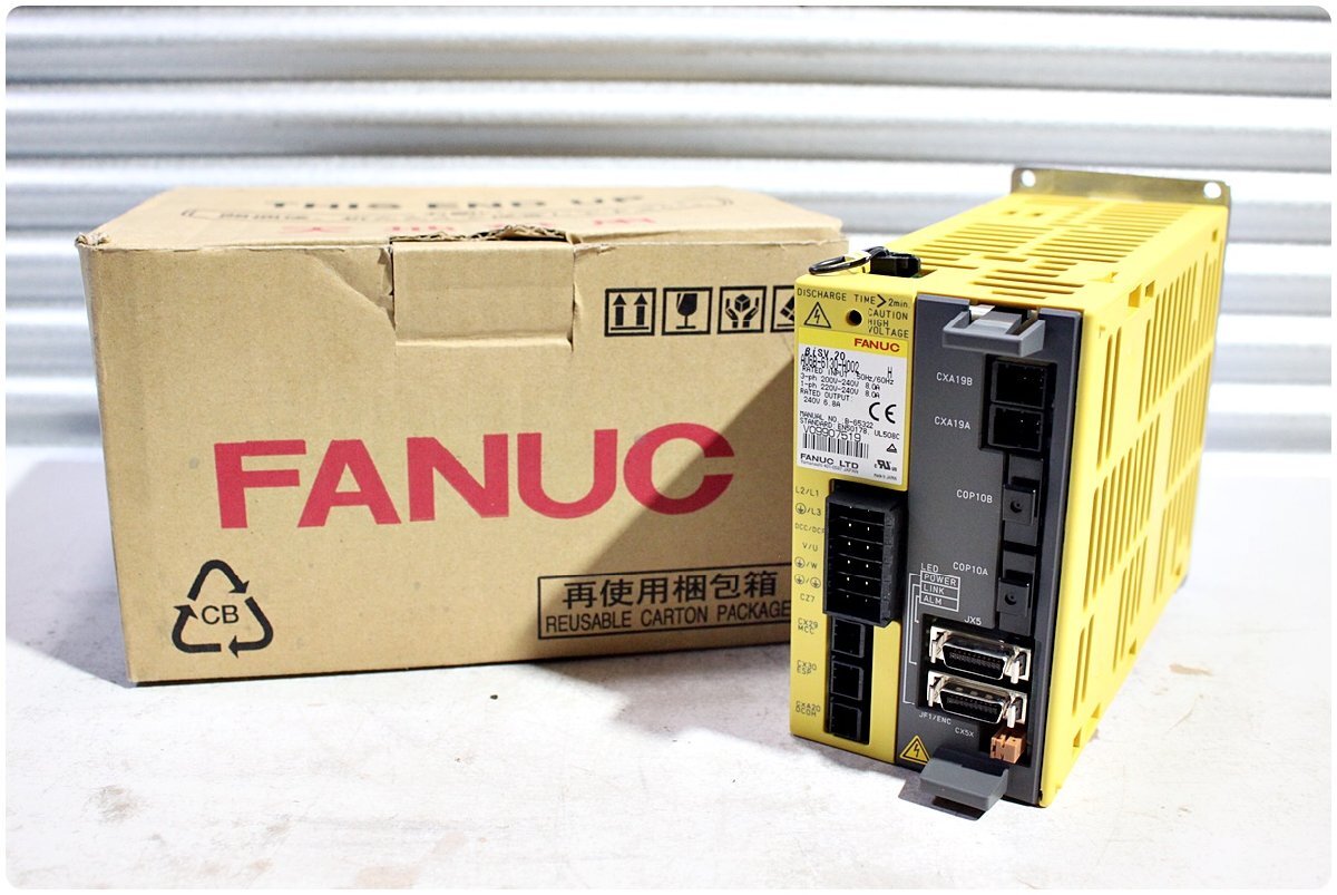 FANUC ファナック サーボアンプ A06B-6130-H002 βiSV20 サーボドライバー ①(その他)｜売買されたオークション情報、yahooの商品情報をアーカイブ公開 ...