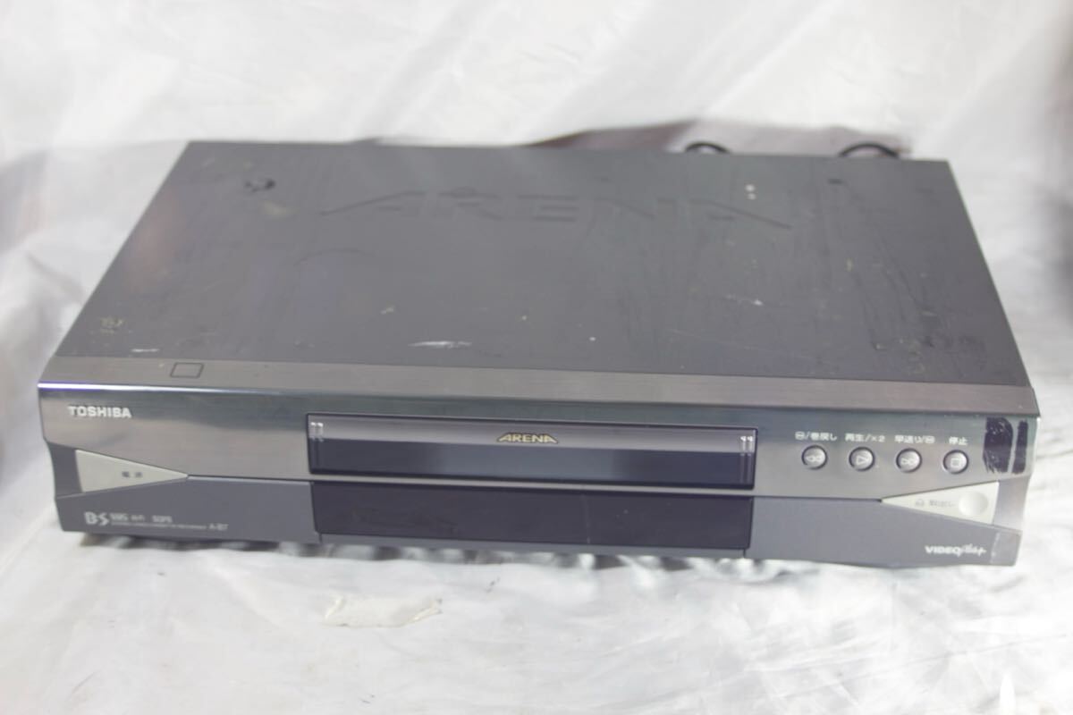Yahoo!オークション - 完動品 TOSHIBA 東芝 VHSデッキ ビデオデッキ カ...