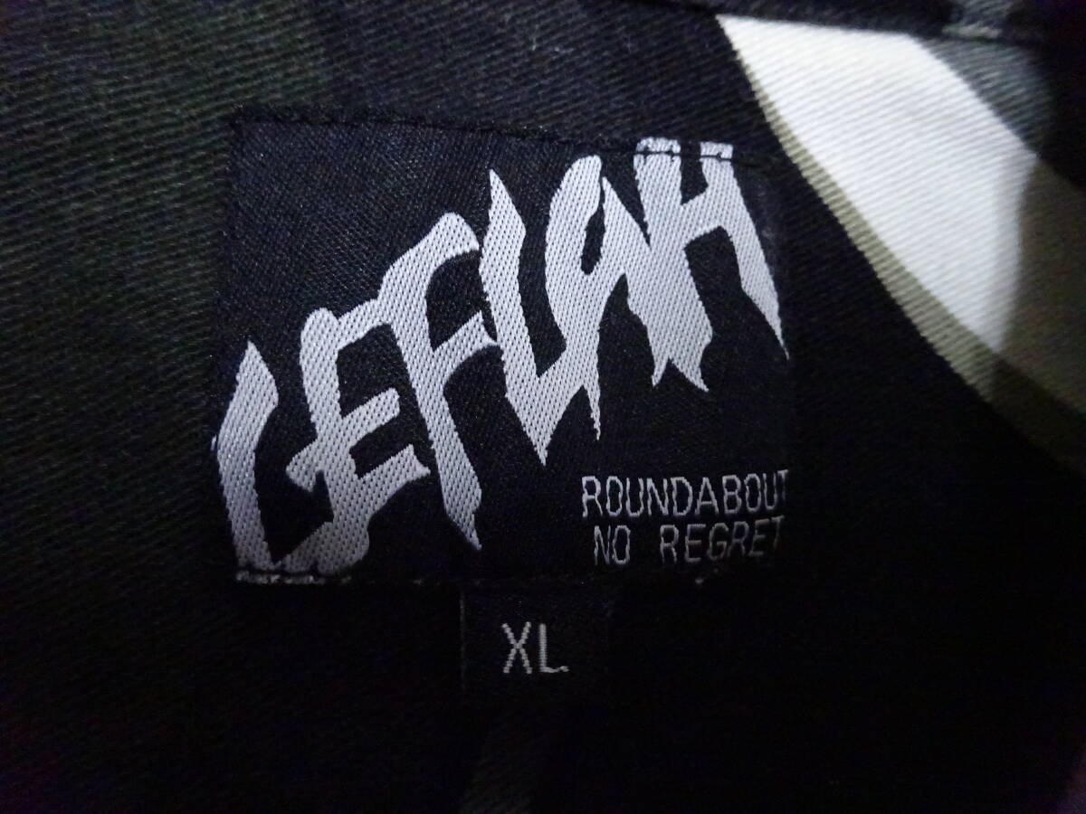 Yahoo!オークション - D-130 LEFLAH 半袖シャツ サイズXL
