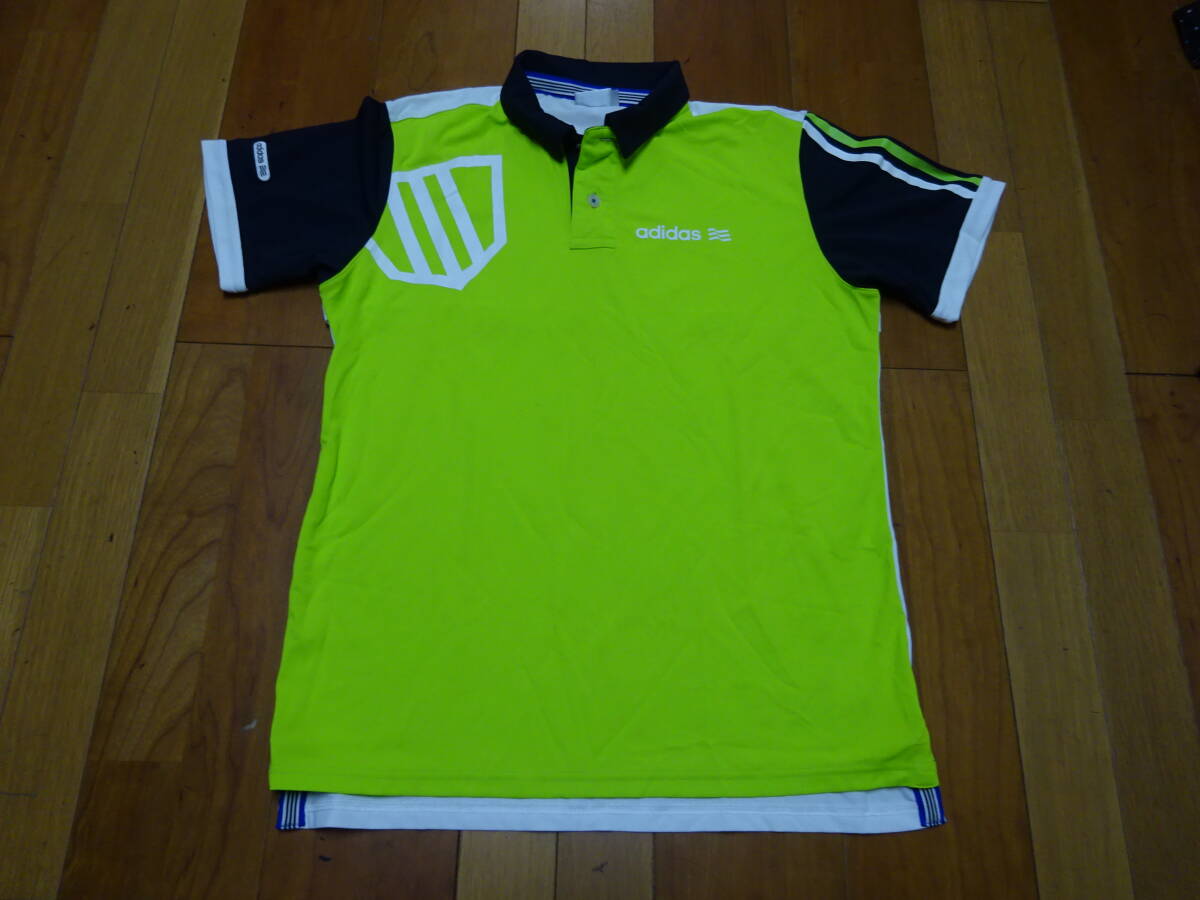 Yahoo!オークション - D-152 adidas テーラーメイド 半袖ポロシャツ ...