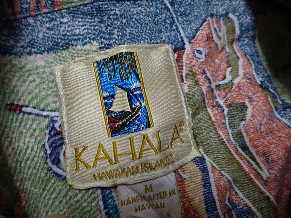 Yahoo!オークション - き-275 KAHALA 半袖シャツ サイズM