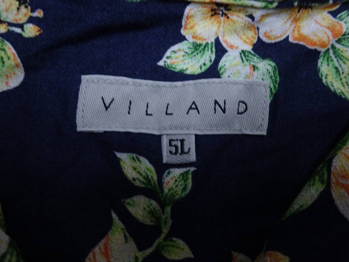 Yahoo!オークション - き-402 VILLAND 半袖シャツ サイズ5L