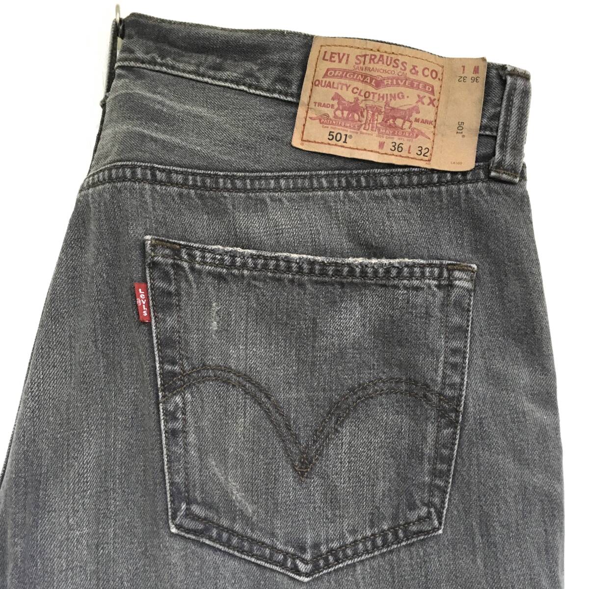 限定 Levi's 08501 W36 ユーズドクラッシュアンドリペアード 限定 Levi's 08501 W36 ユーズドクラッシュアンドリペアード