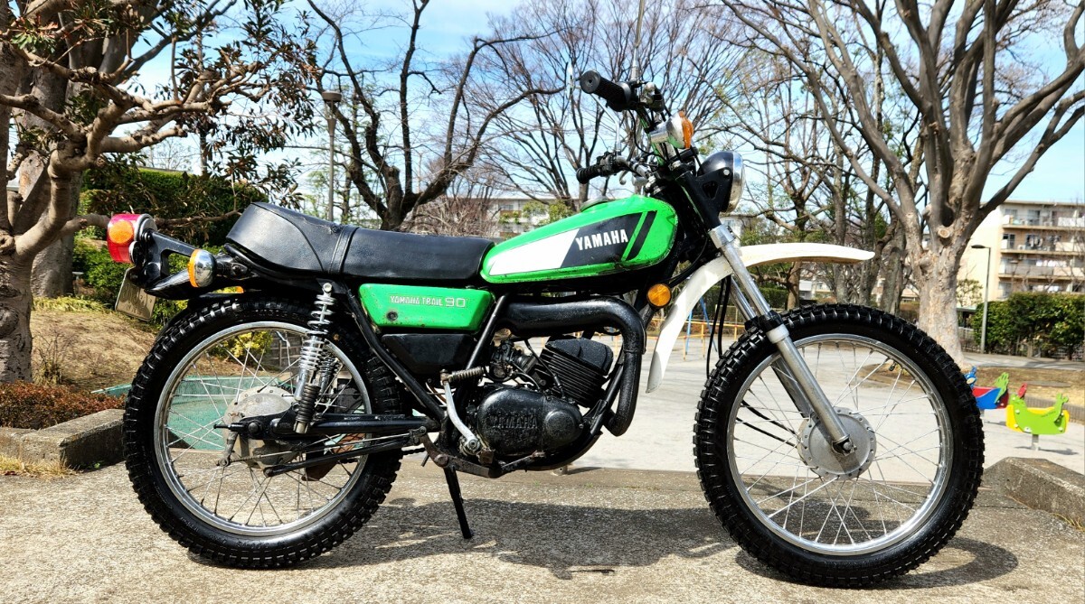 Yahoo!オークション - 最終型 【YAMAHA DT90】ヤマハ 検)GT80/RD/KM/KE...
