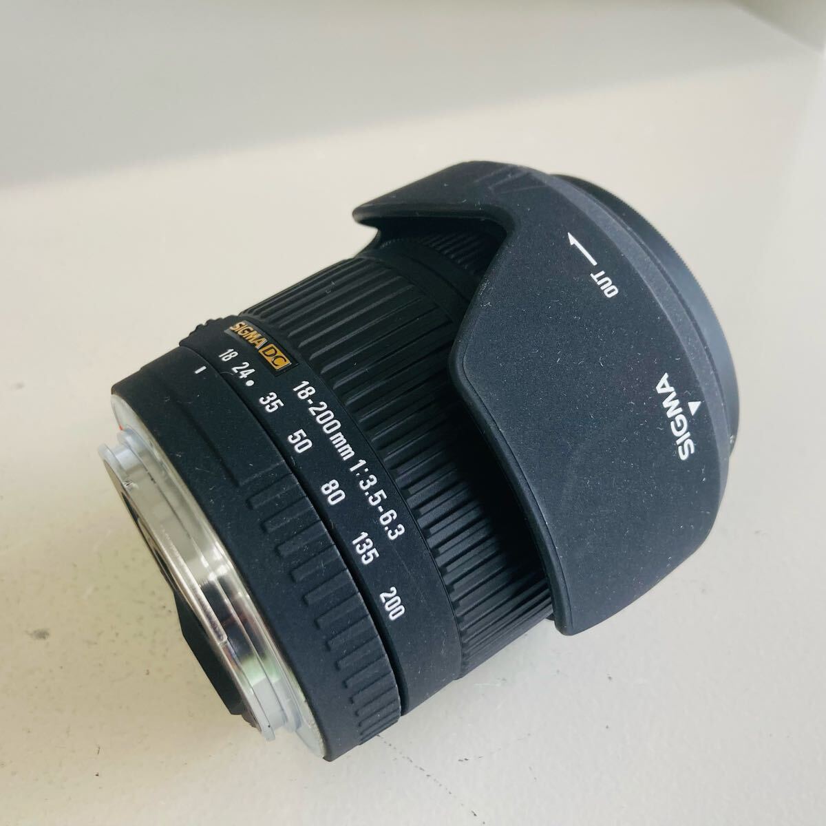 Yahoo!オークション - SIGMA 1円 N43-01 LENS 18-200mm 1 3.5-6.3 DC ...