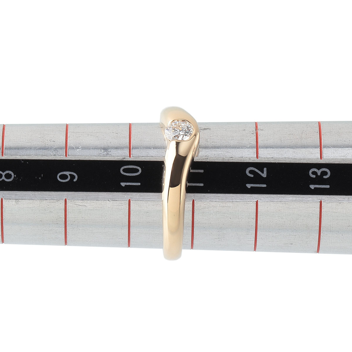 Yahoo!オークション - ティファニー ダイヤ リング カーブド 1PD 11号...