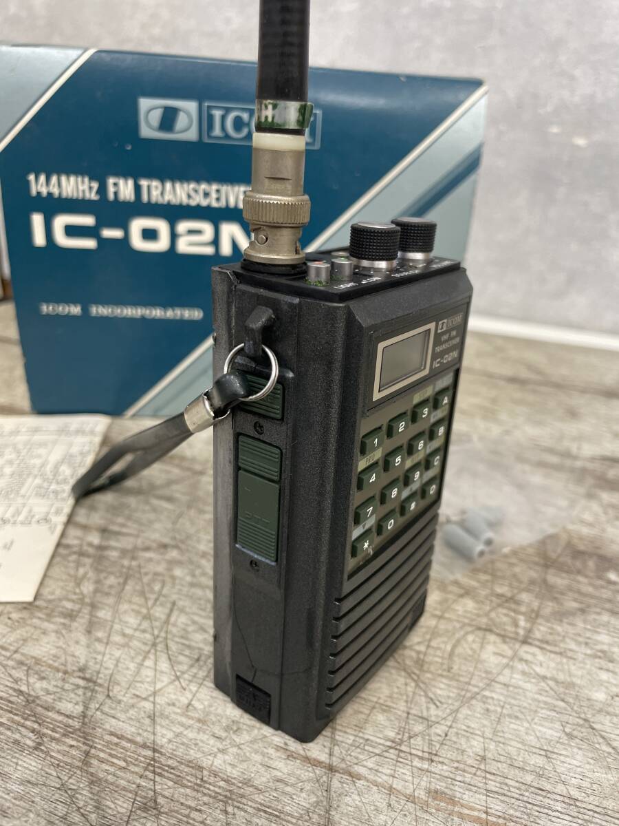 Yahoo!オークション - ICOM IC-02N 144MHz FM TRANSCEIVER