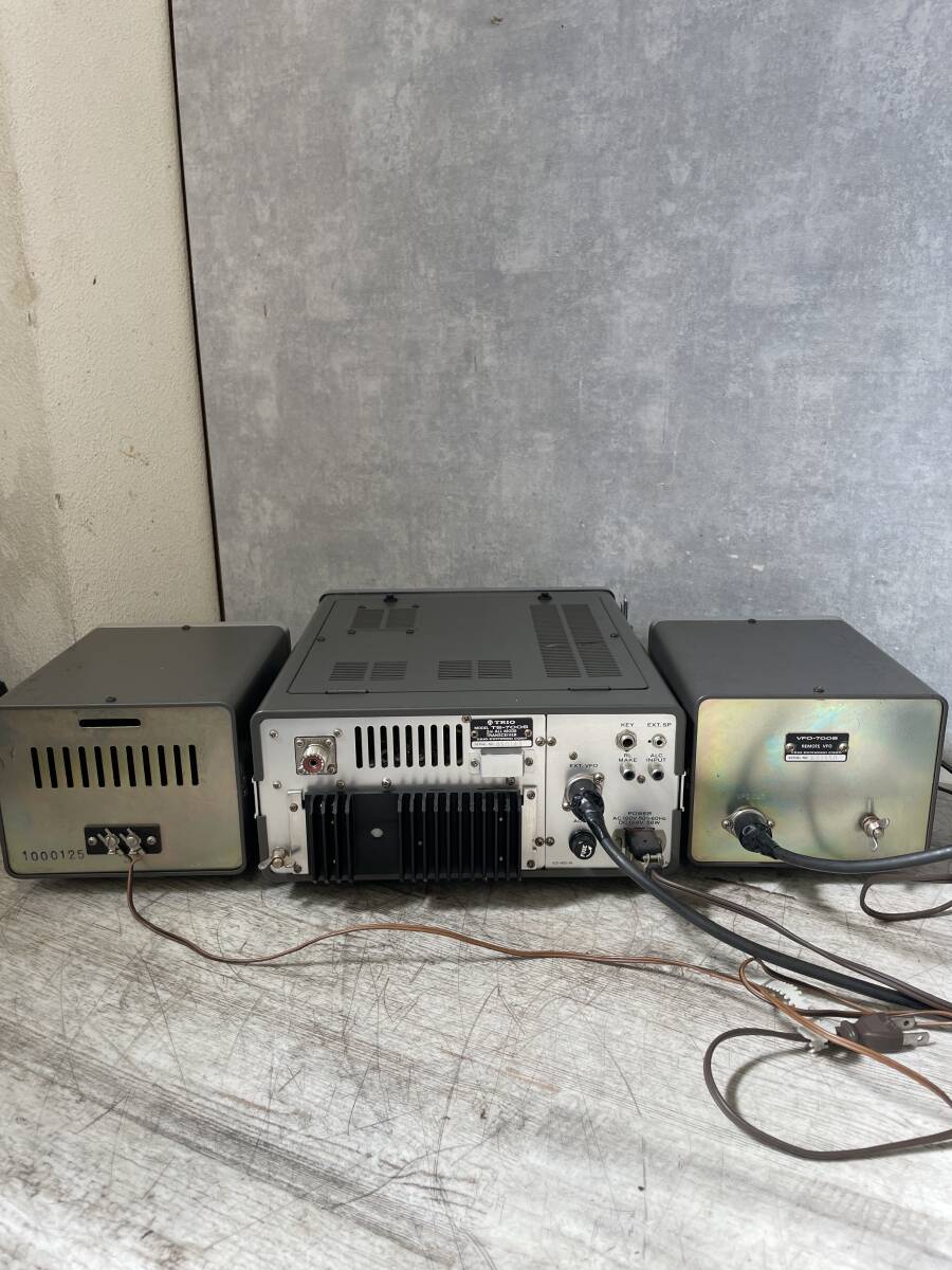 Yahoo!オークション - TRIO TS-700S VFO-700S SP-70 元箱付き