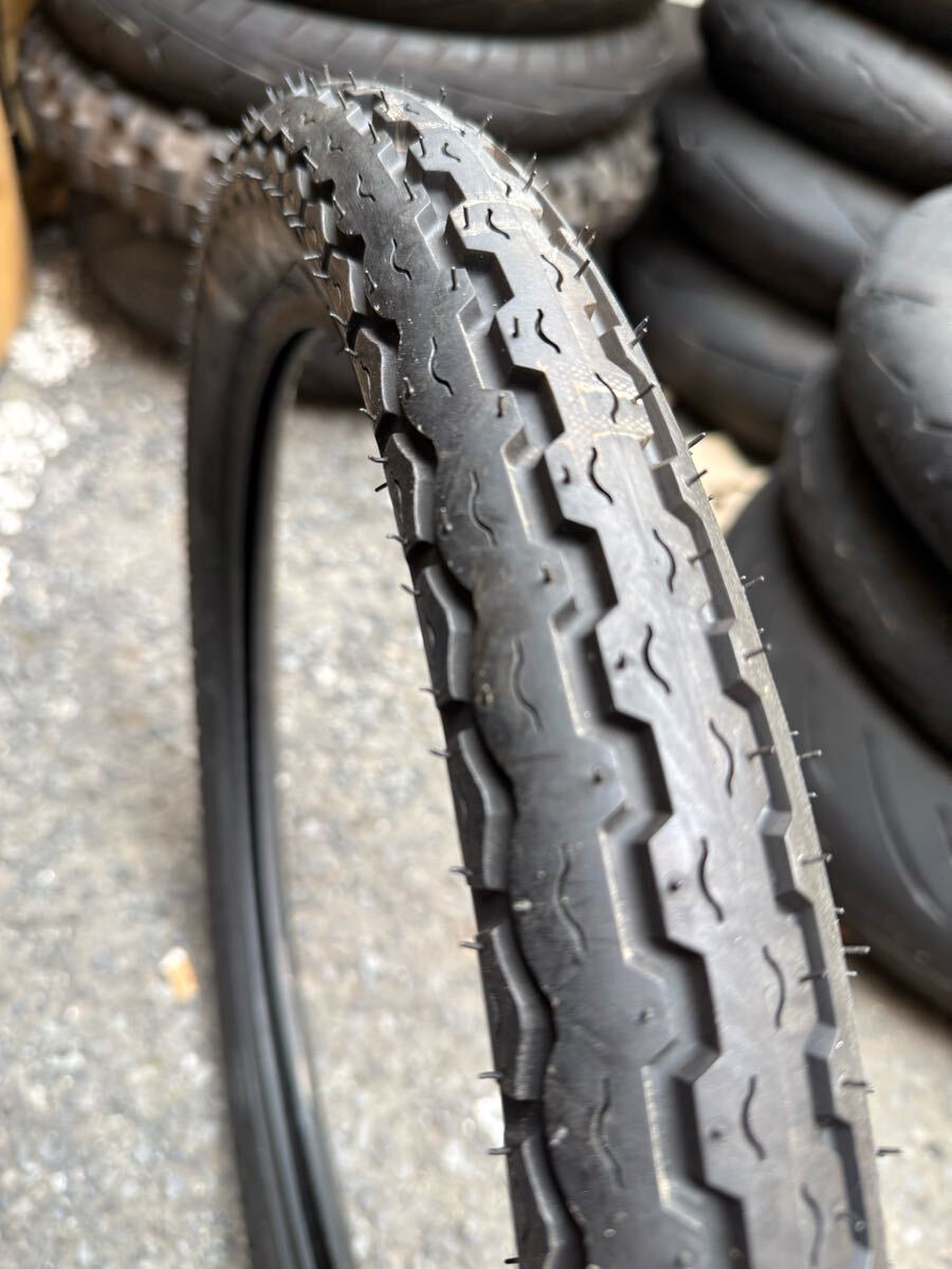 Yahoo!オークション - 未使用 MCタイヤ DUNLOP D107 2.50-17 ダンロッ...