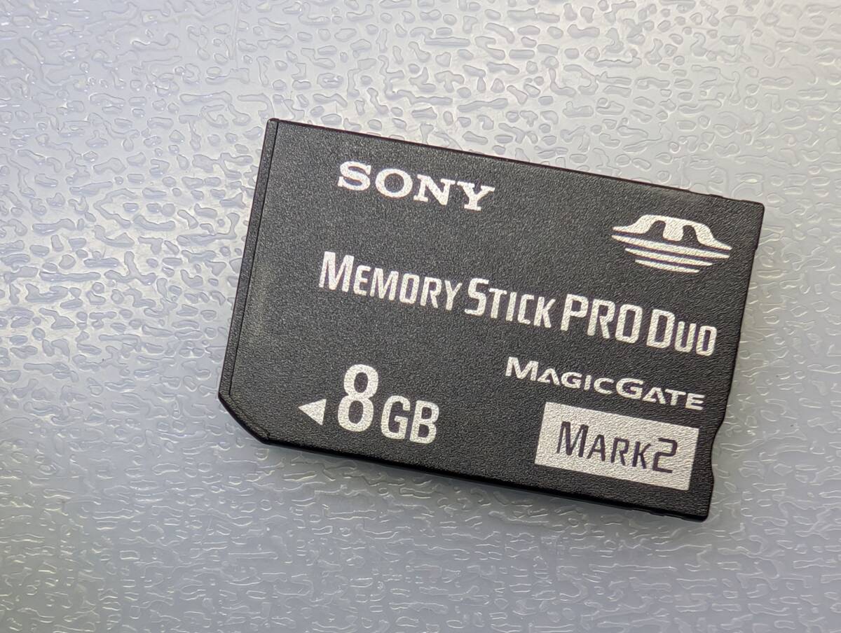 SONY Memory Stick PRO Duo 8GB MS-MT8G ケース付き ソニー メモリースティック プロ デュオ PSP メモリーカード み(8GB)｜売買されたオークション ...