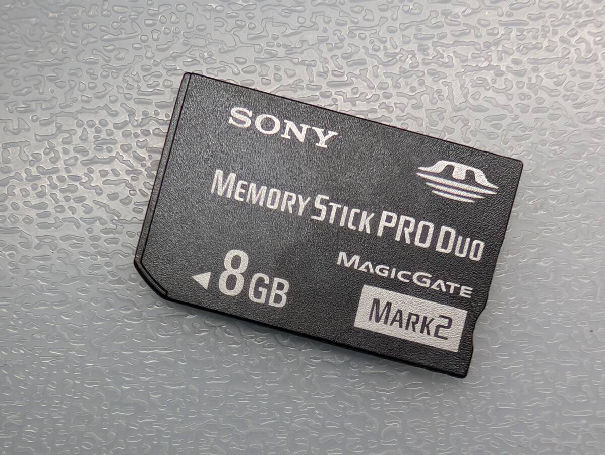 Yahoo!オークション - SONY Memory Stick PRO Duo 8GB MS-MT8G ケース...