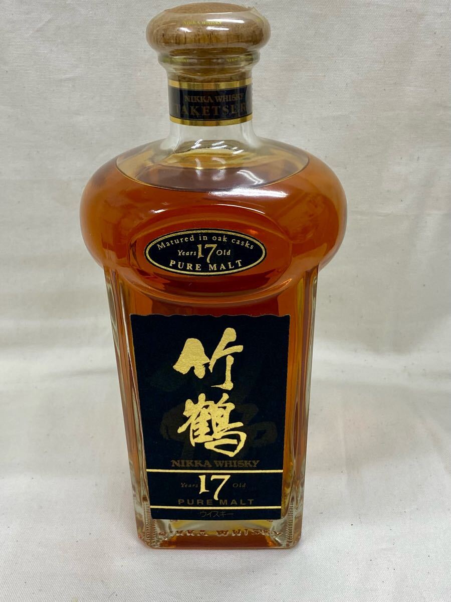 Yahoo!オークション - NIKKA ニッカ 竹鶴 17年 ピュアモルト ウィスキ...