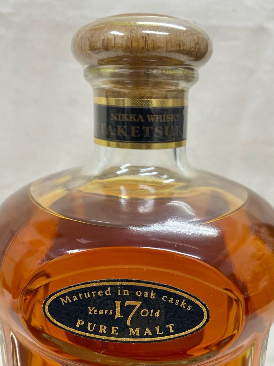 Yahoo!オークション - NIKKA ニッカ 竹鶴 17年 ピュアモルト ウィスキ...