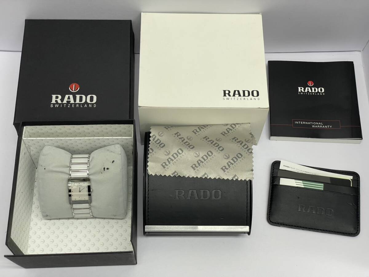 Yahoo!オークション - 6734 RADO ラドー ダイヤスター 160.0486.3 ホワ...