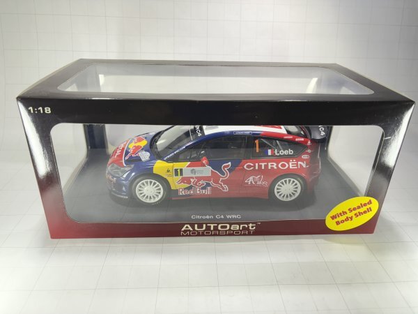AUTOart Citroen 1/18 シトロエン C4 WRC 2008 #1 WINNER OF RALLYE DE FRANCE(レーシングカー)｜売買されたオークション情報 ...