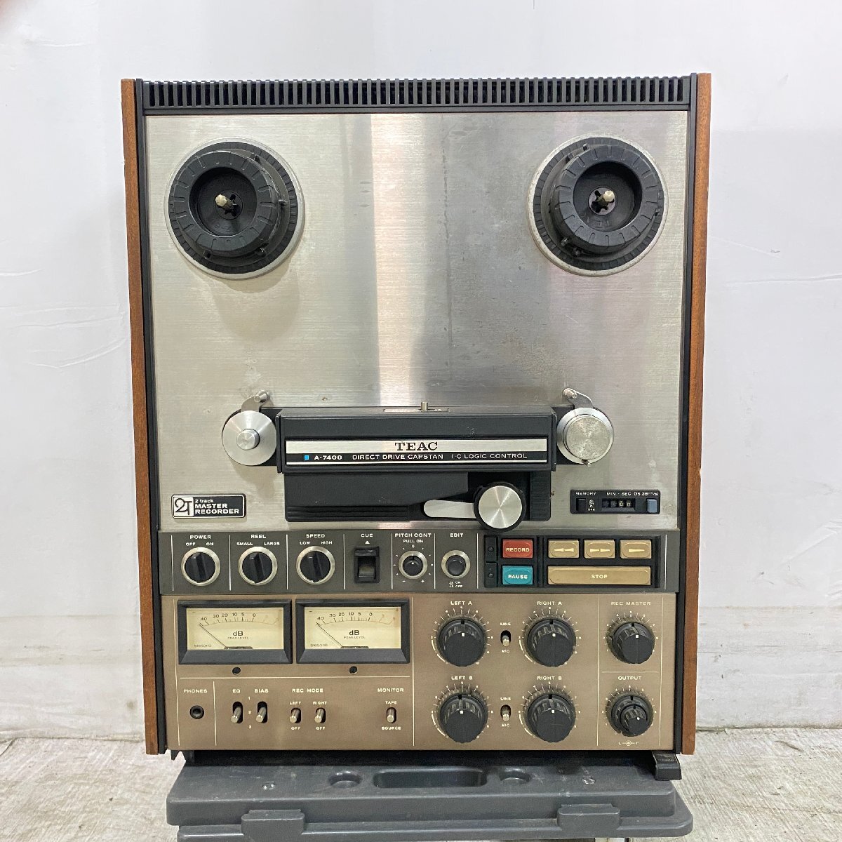 Yahoo!オークション - 【 J 】5869 TEAC A-7400-2T オープンリールデッ...