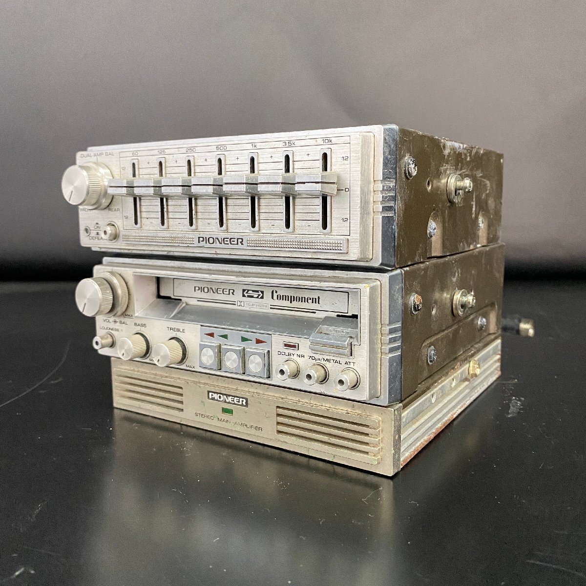 Yahoo!オークション - 【 G 】5953 PIONEER CD-5 イコライザー GM-4 メ...