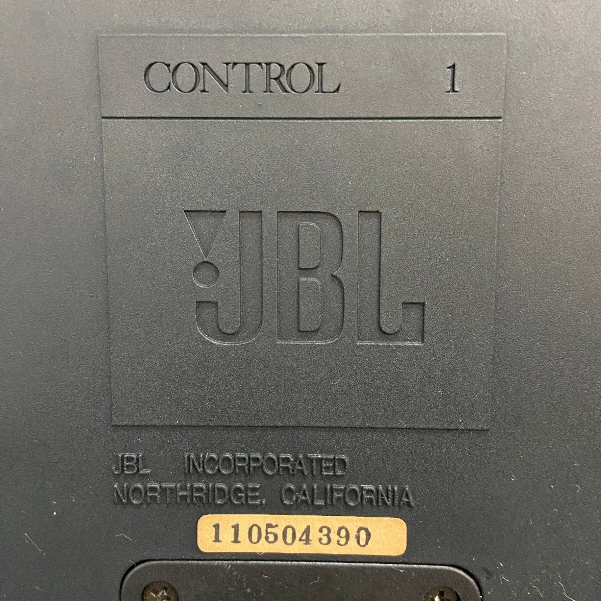 Yahoo!オークション - 【 J 】5912 JBL CONTROL1 スピーカーペア ジェ...