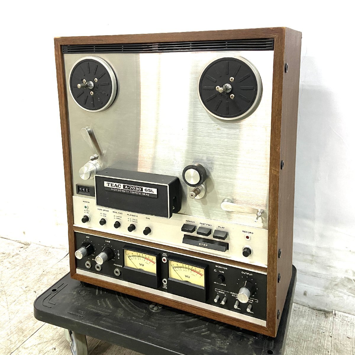 Yahoo!オークション - 【 B 】6281 TEAC A-7030GSL オープンリールデッ...