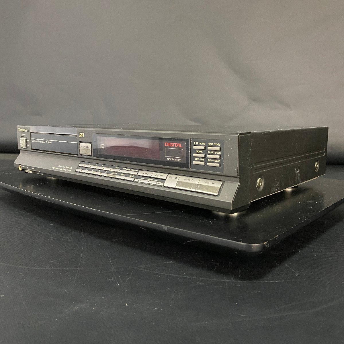 Yahoo!オークション - 【 J 】6049 Technics SL-P500 CDデッキ テクニ...