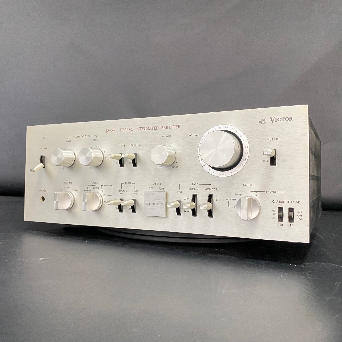 Yahoo!オークション - 【 C 】6289 VICTOR JA-S71 プリメインアンプ ビ...