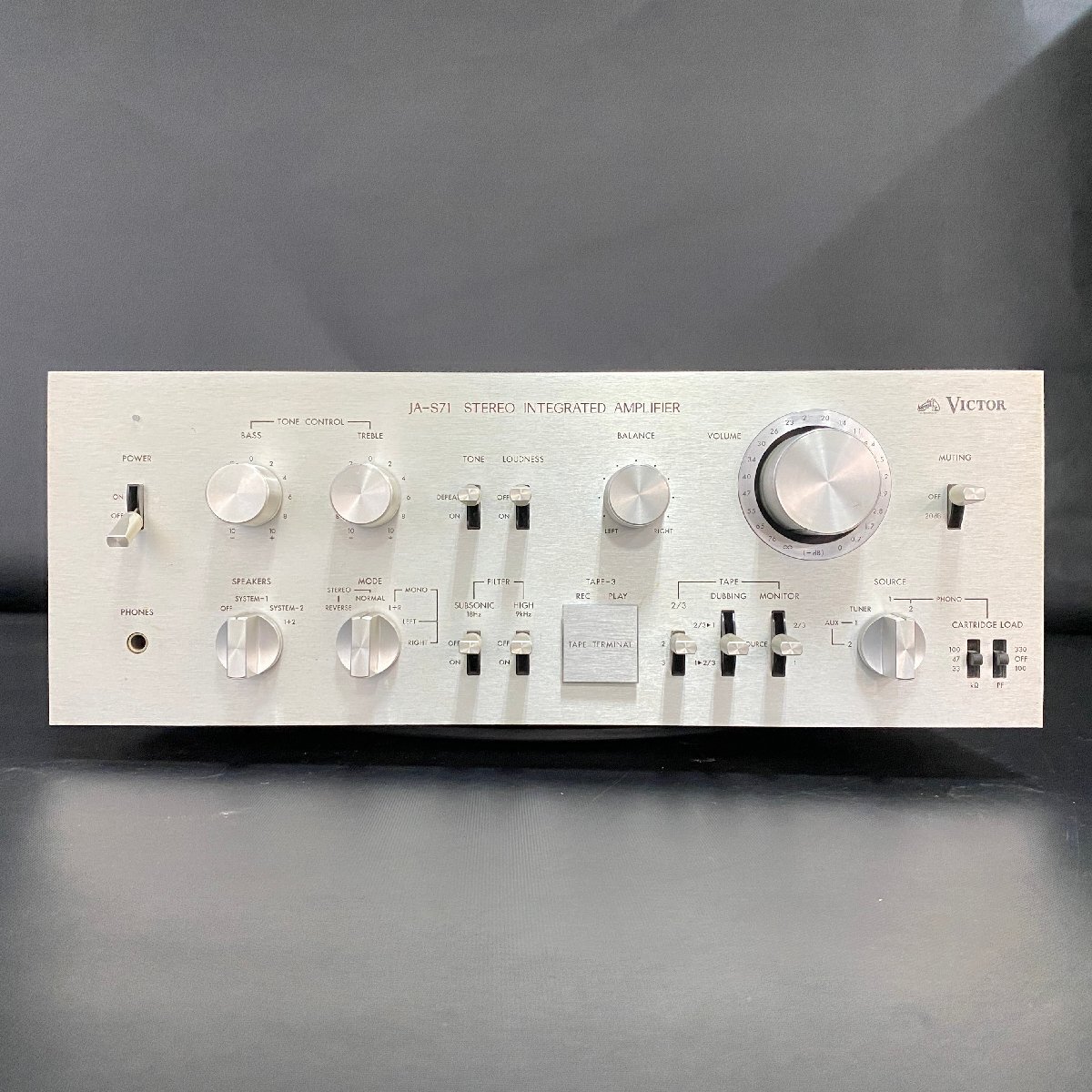 Yahoo!オークション - 【 C 】6289 VICTOR JA-S71 プリメインアンプ ビ...