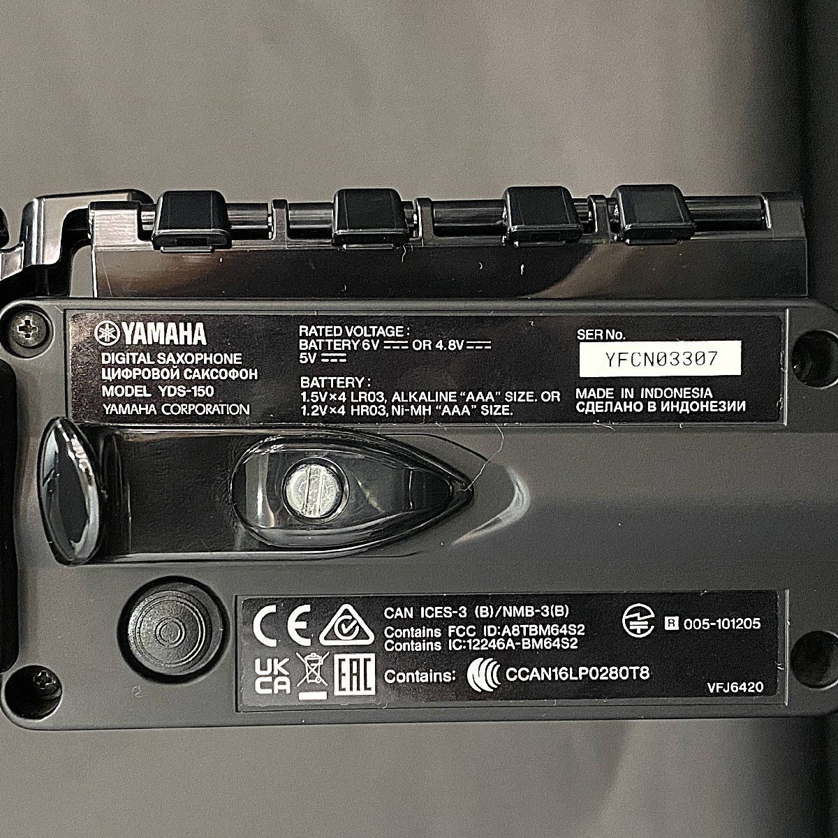 Yahoo!オークション - 【 C 】6315 YAMAHA YDS-150 デジタルサックス ...