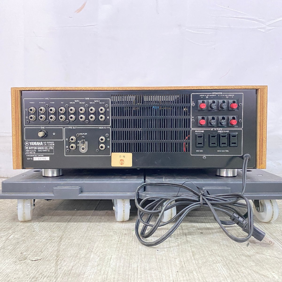 Yahoo!オークション - 【 C 】6441 YAMAHA CA-1000 III プリメインアン...