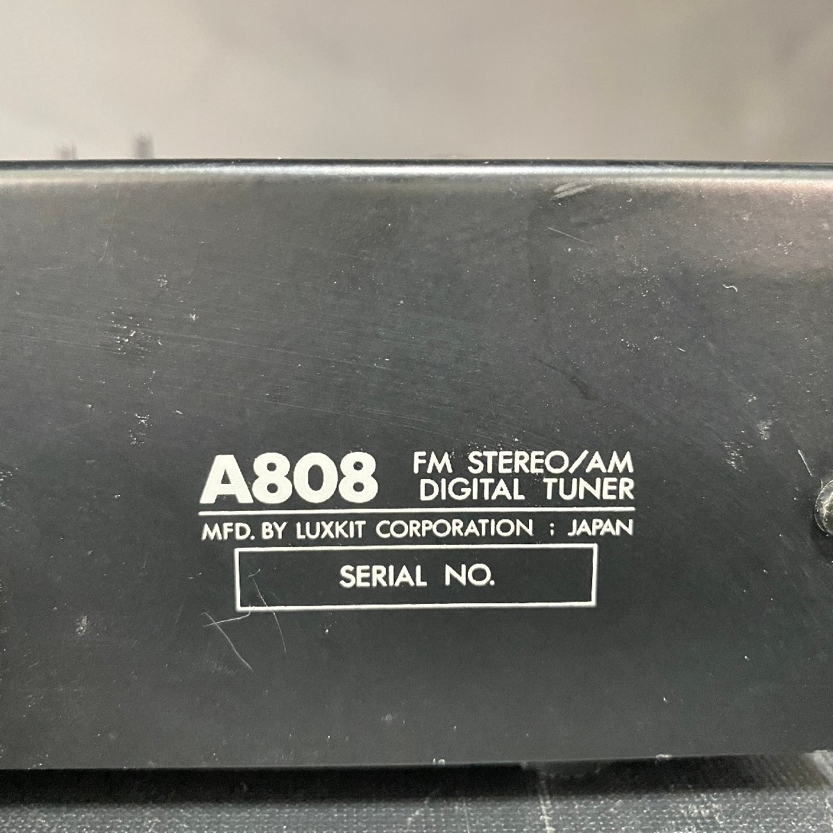 Yahoo!オークション - 【 C 】6836 LUXKIT A808 FM/AMデジタルチューナ...