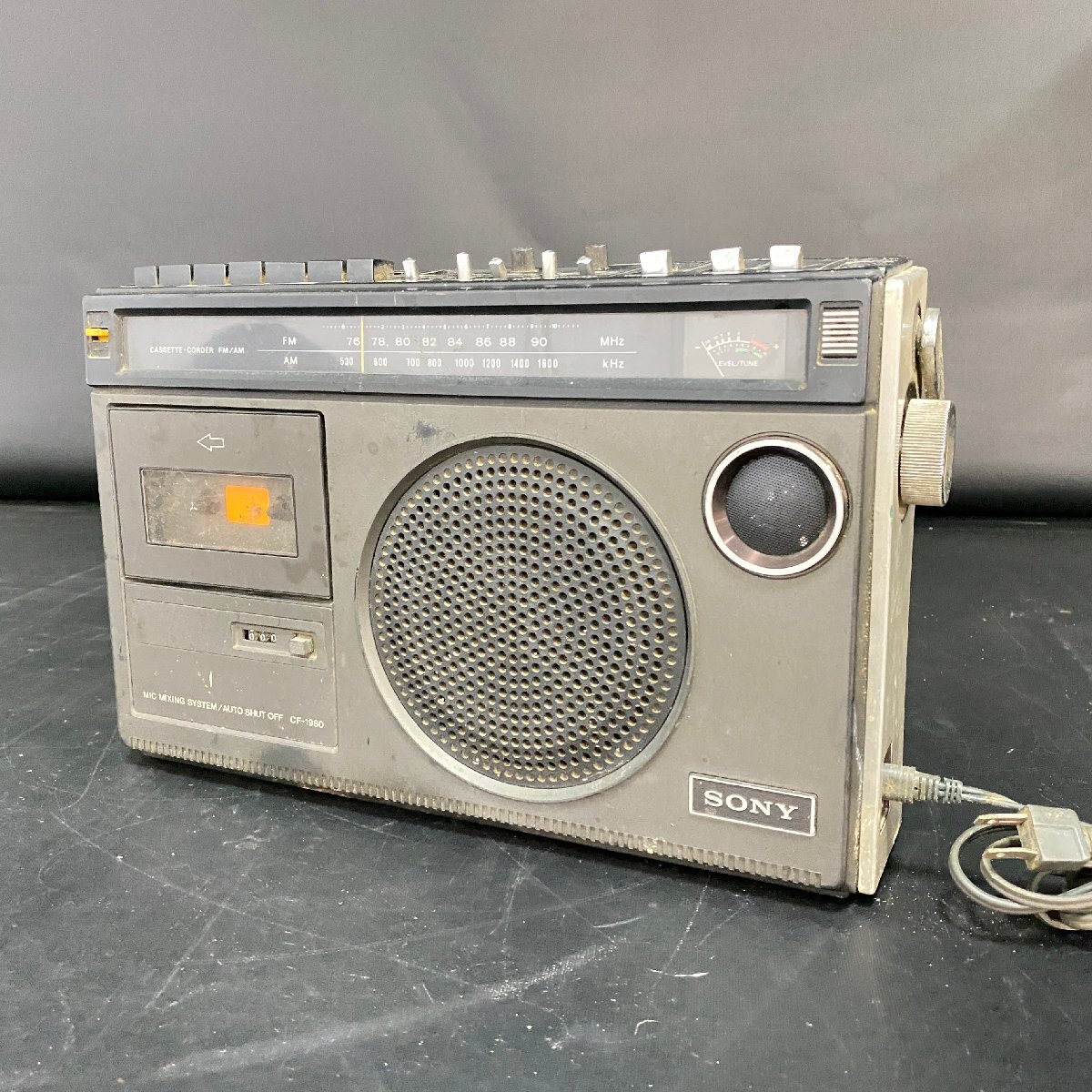 Yahoo!オークション - 【 J 】7006 SONY CF-1980 ラジカセ ソニー