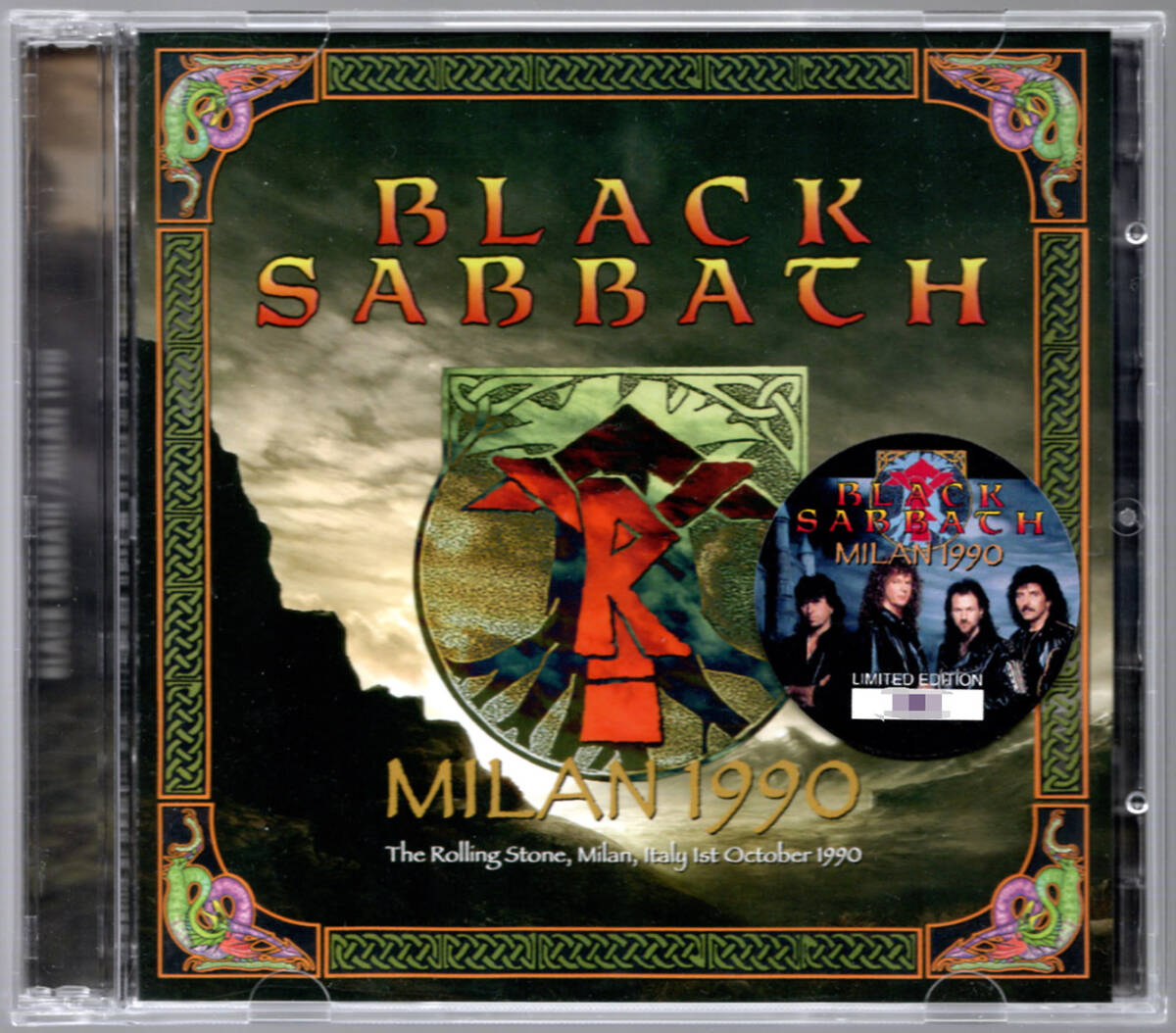 Yahoo!オークション - BLACK SABBATH / MILAN 1990
