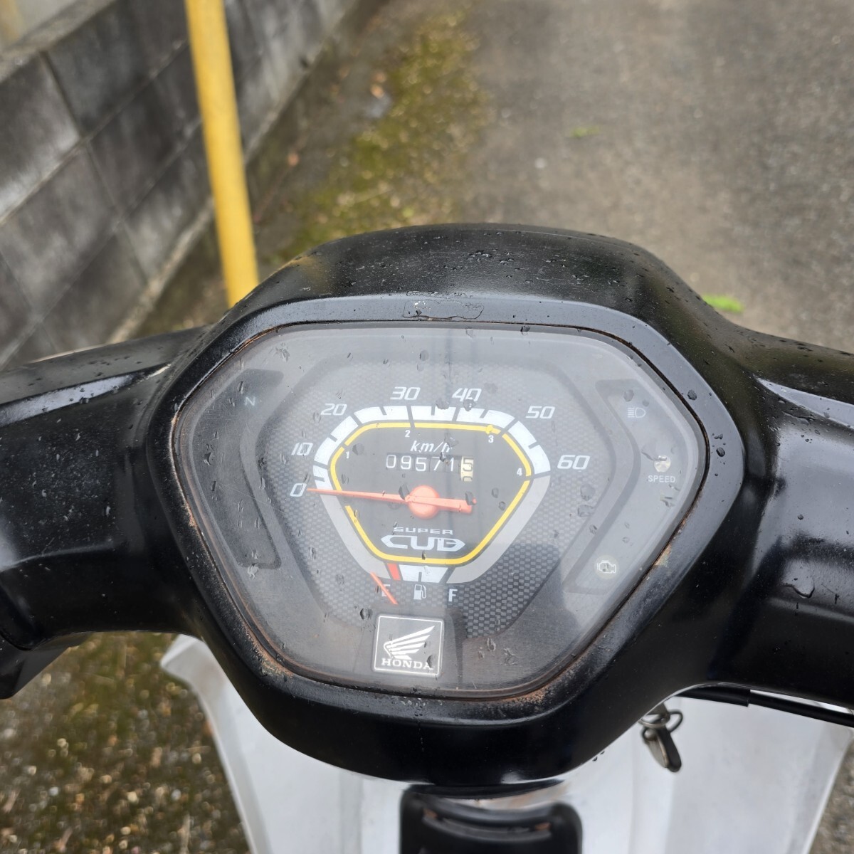 Yahoo!オークション - スーパーカブ50 低走行 AA04 自家塗装 オイル交...