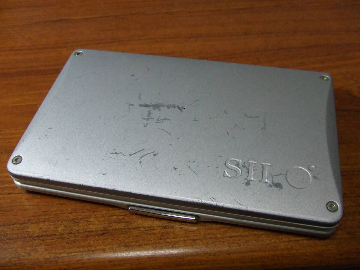 Yahoo!オークション - o278 SEIKO SII セイコー電子辞書 SL9700 本体の...