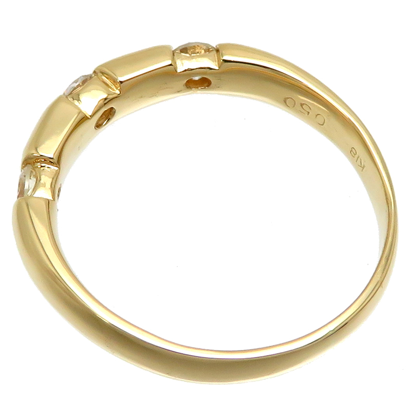 銀座店 Non Brand ノンブランド K18YG 0.50ct ダイヤモンド リング 指輪 K18イエローゴールド 19号 メンズ DH81218(ゴールド)｜売買されたオークション情報 ...